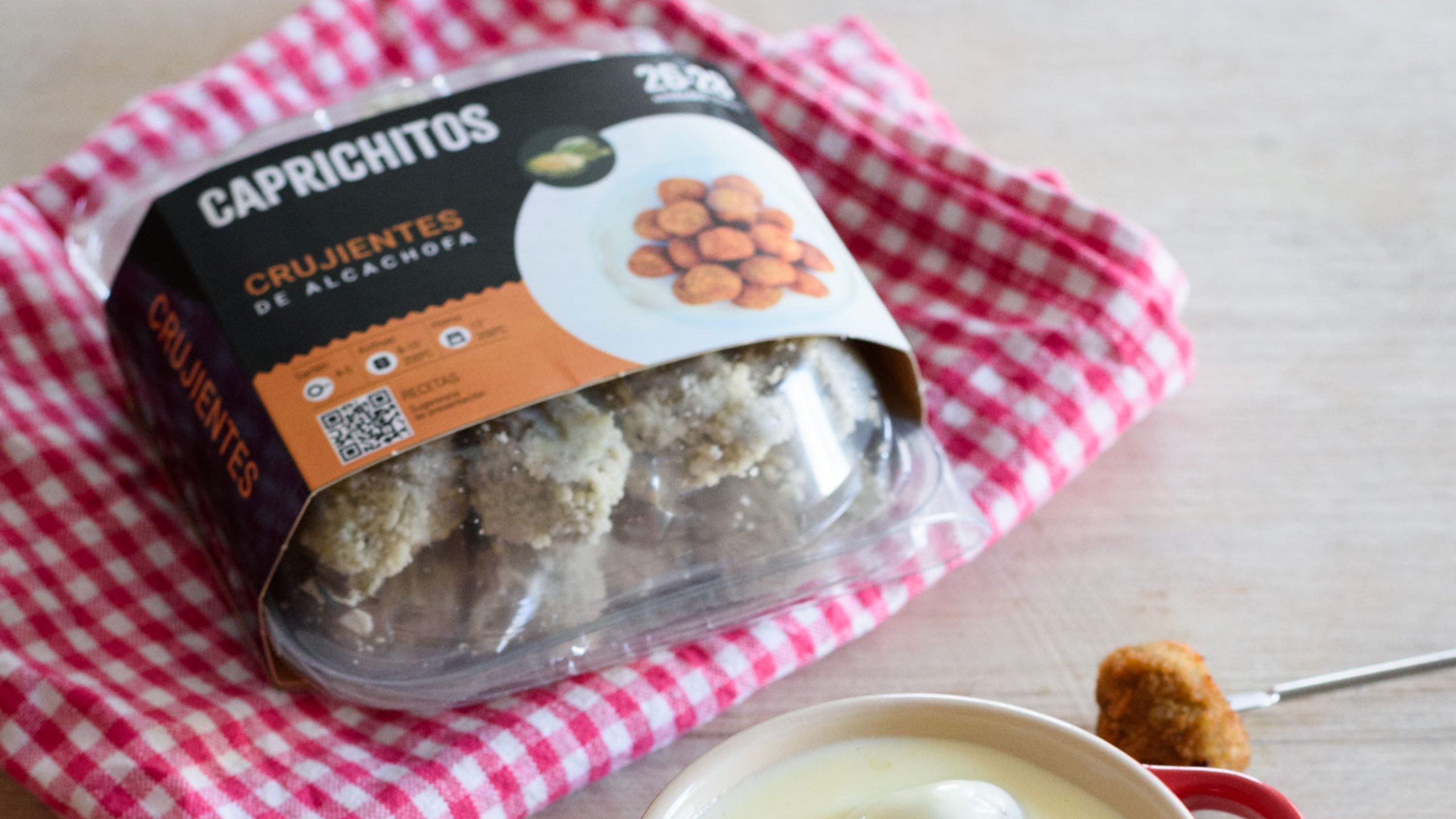 Caprichos del Paladar lanza sus nuevos crujientes de alcachofa